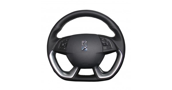 Loncky Auto Custom Fit OEM Black Genuine Leather Car Steering Wheel ...